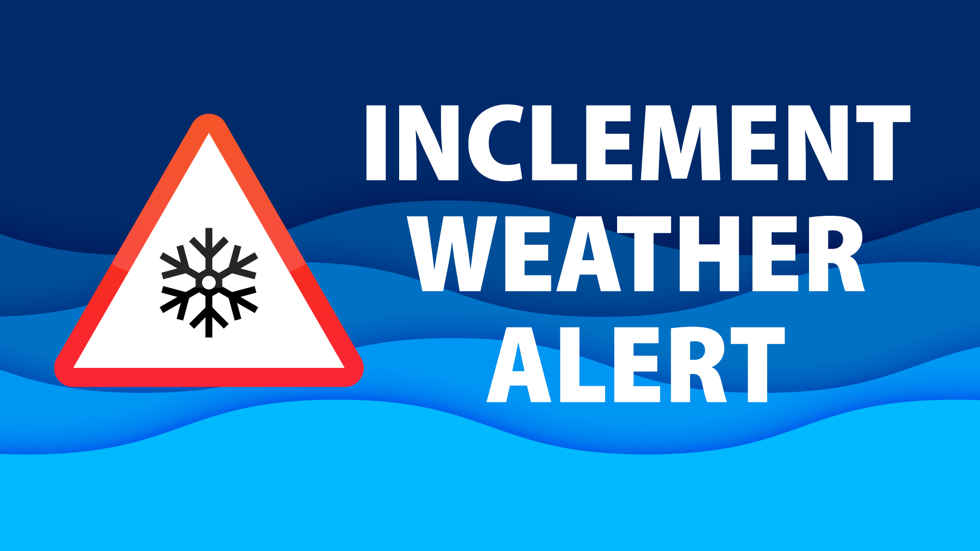 Inclement Weather Notice - For January 26, 2026 - Senior Persons Living ...